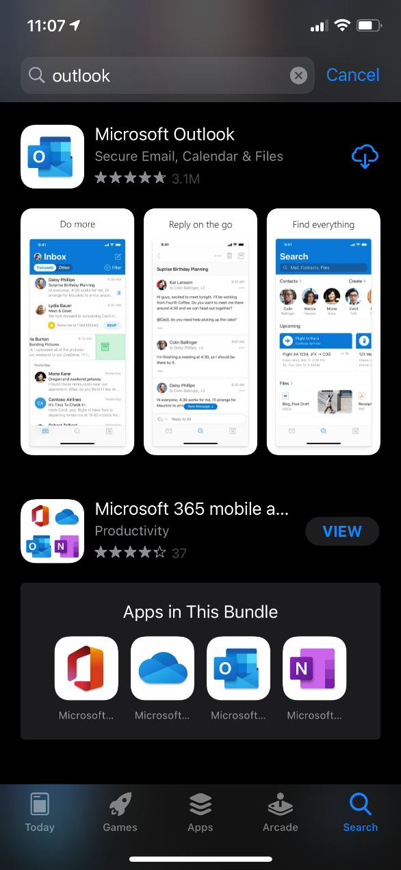 User Setup Guide: Microsoft Outlook on Mobile – Atlanticus Helpdesk